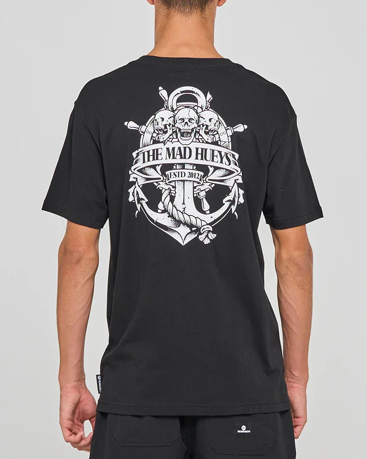 Triple Anchor - SS Tee | Shop Online or Instore | Beachin Surf